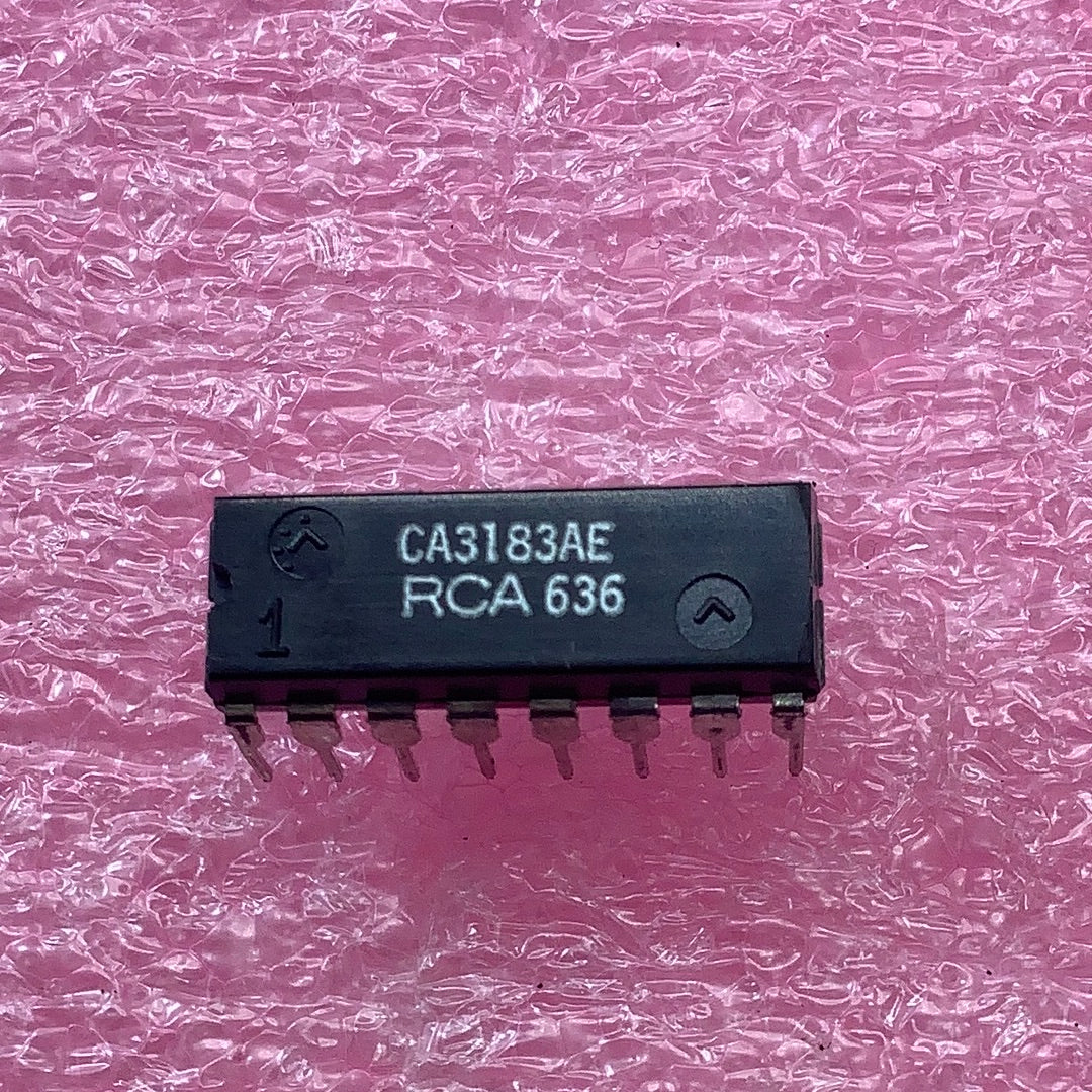 CA3183AE - RCA - General purpose high voltage silicon NPN transistor a