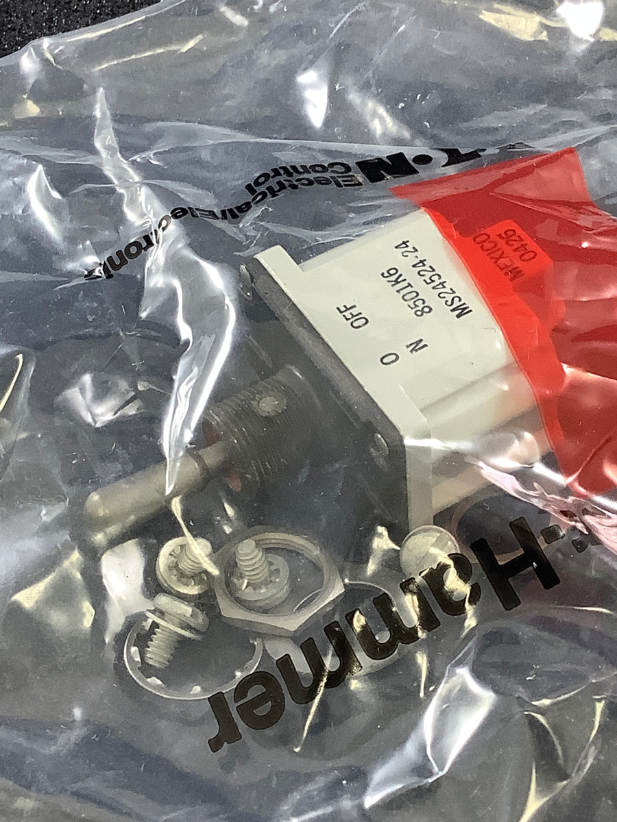 MS24524-24 - Cutler-Hammer - Toggle Switch,,2 Pole,ON-OFF-NONE,15A,115