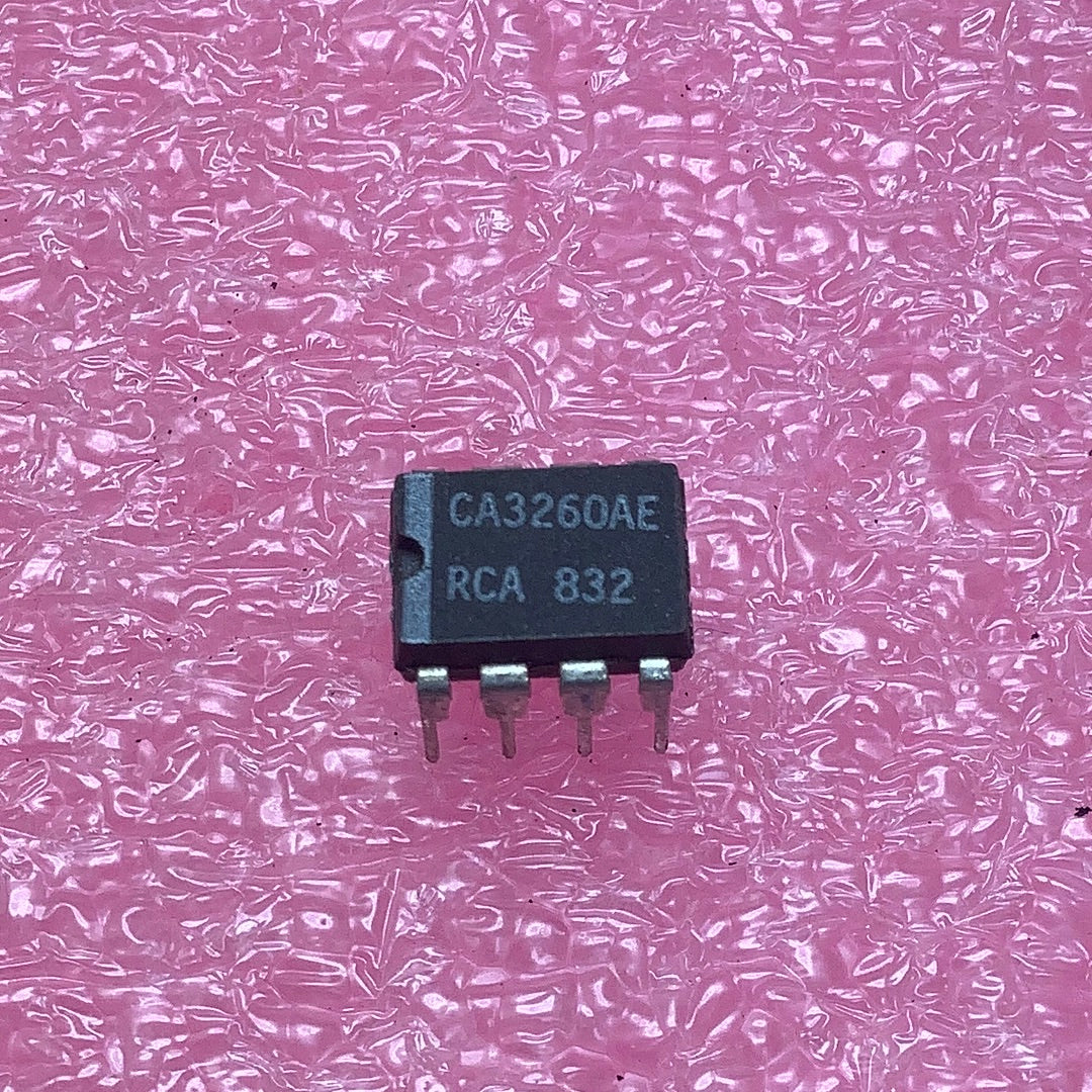 CA3260AE - RCA - BiMOS Operational Amplifier with MOSFET Input/CMOS Ou