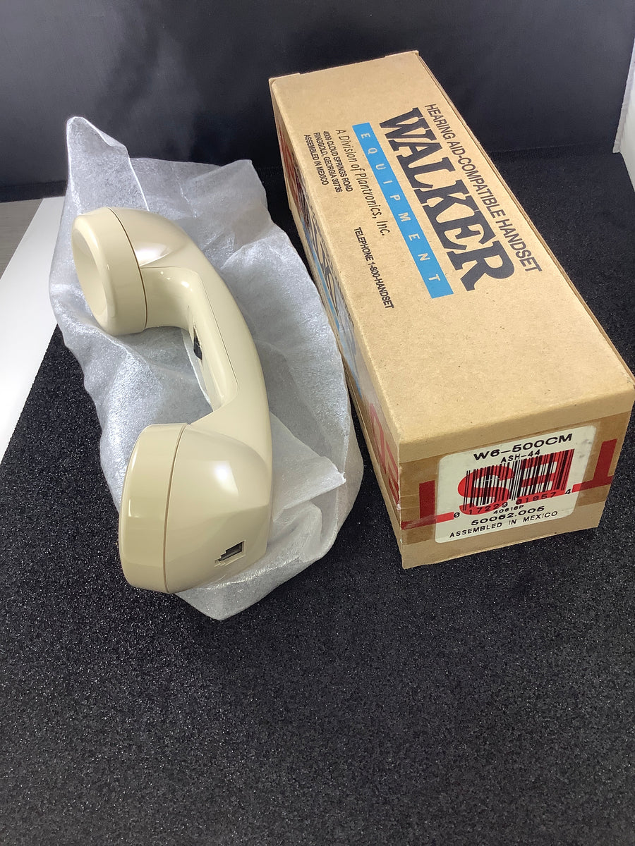 W6-500CM-44 - WALKER - HEARING AID COMPATIBLE HANDSET COLOR ASH