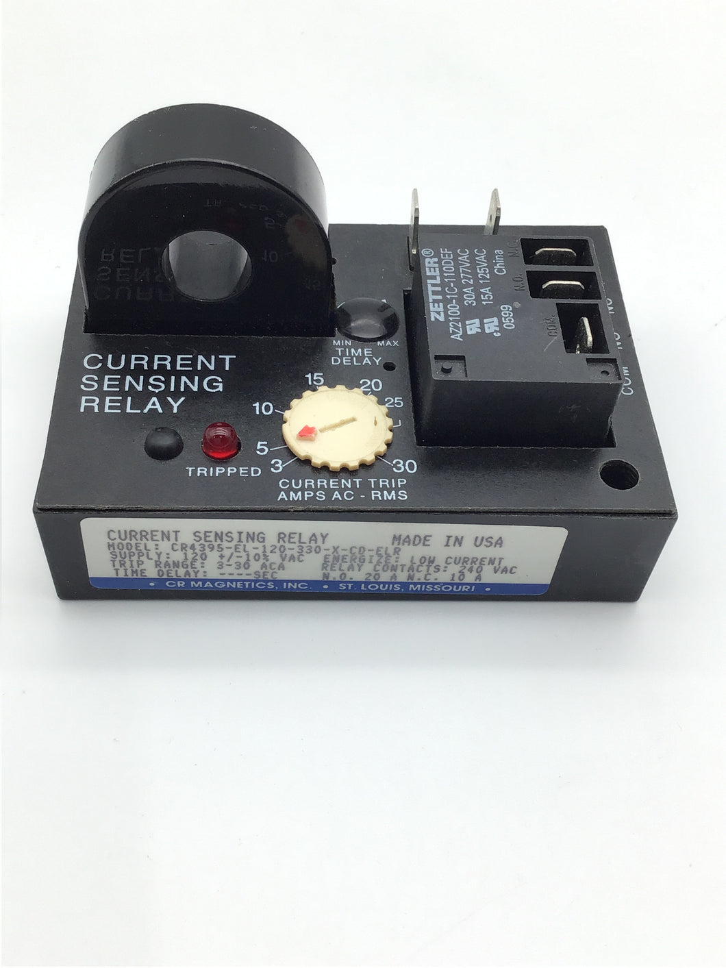 CR4395-EL-120-330-X-CD-ELR - CR MAGNETICS - CURRENT SENSING RELAY