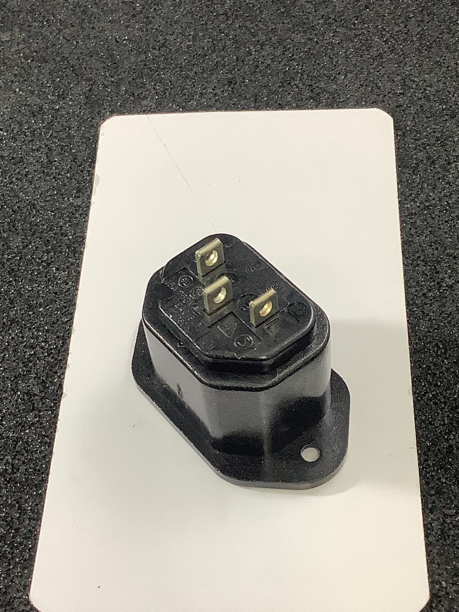 EAC305 - SWITCHCRAFT - 3-pin Panel Mount Connector, female, mounts fro