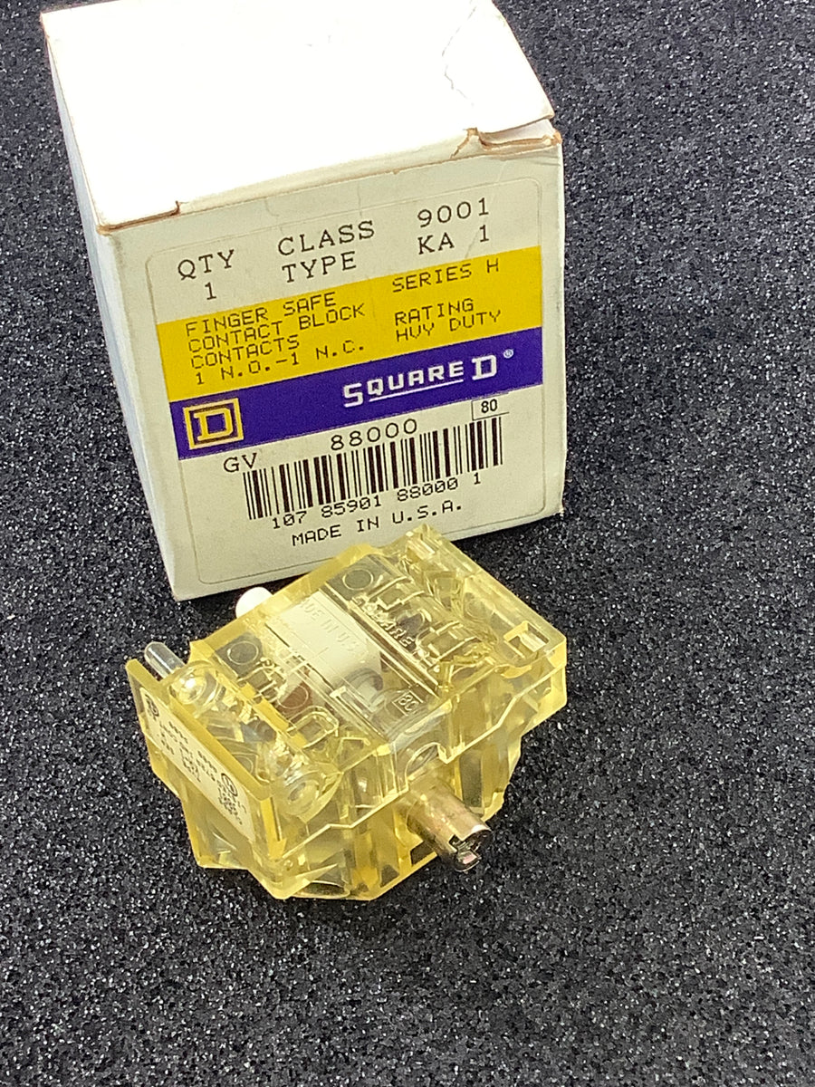 9001KA1-SERIES-H - SQUARE D - CONTACT BLOCK N.O.,N.C. Class 9001, TYPE