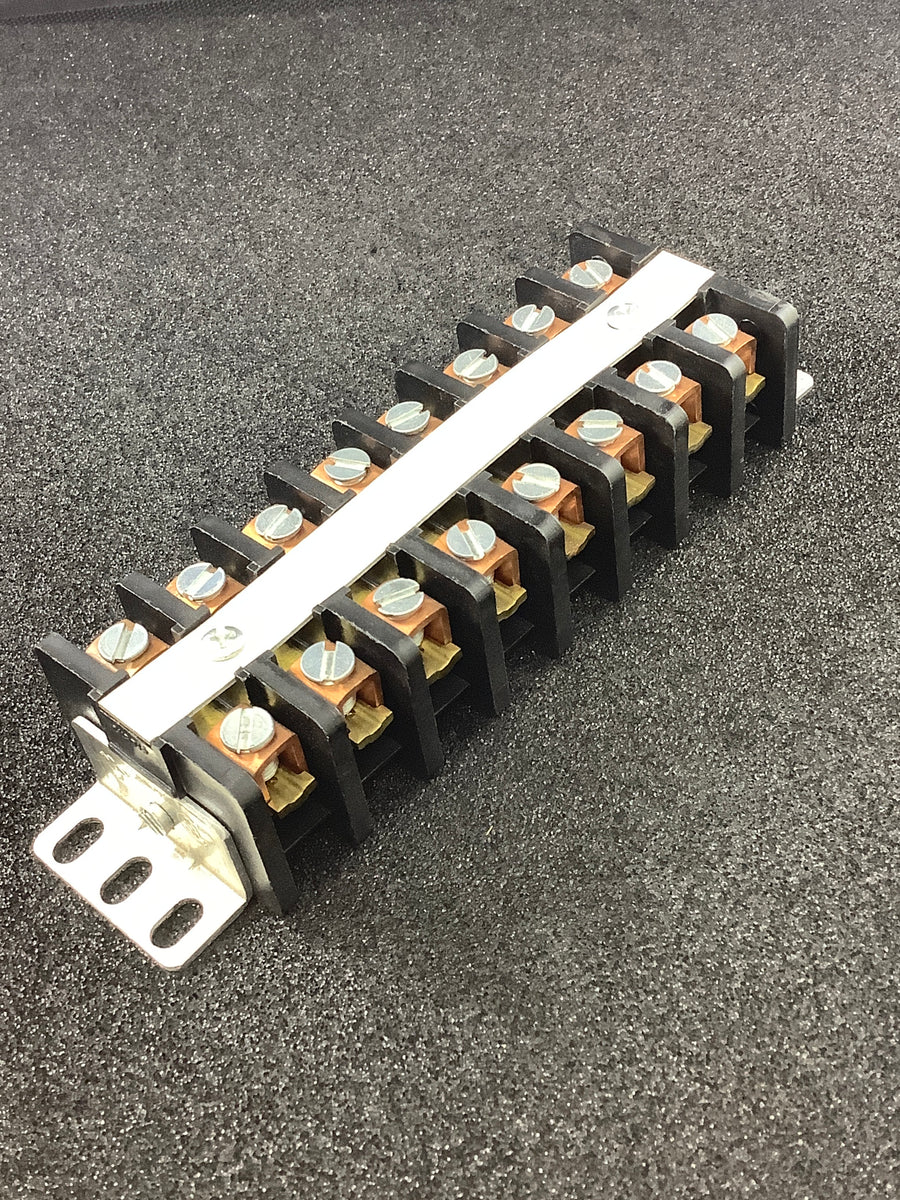 H-8 - CURTIS - 8 POS TERMINAL BLOCK 75 AMP 600V