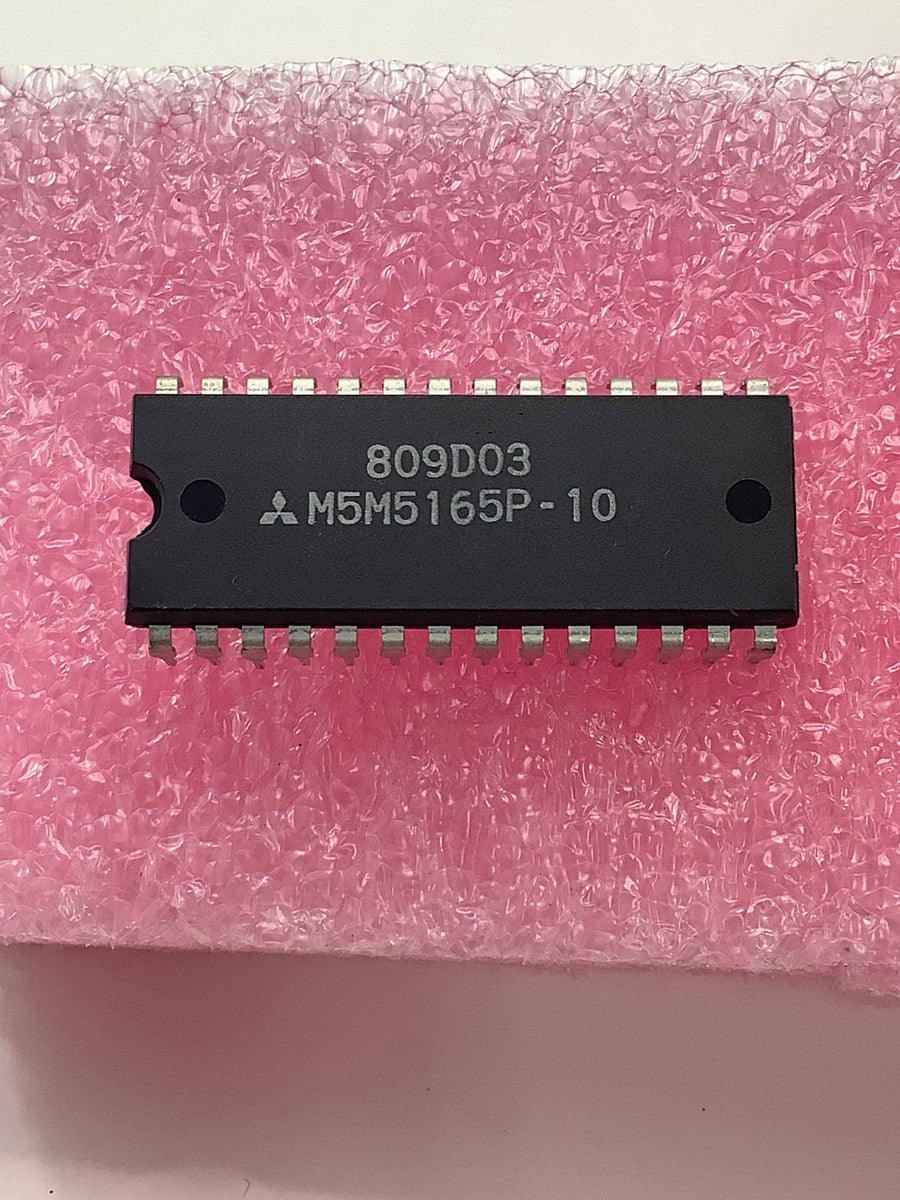M5M5165P-10 - MITSUBISHI - 65536-BIT (8192-WORD BY 8-BIT) CMOS STATIC