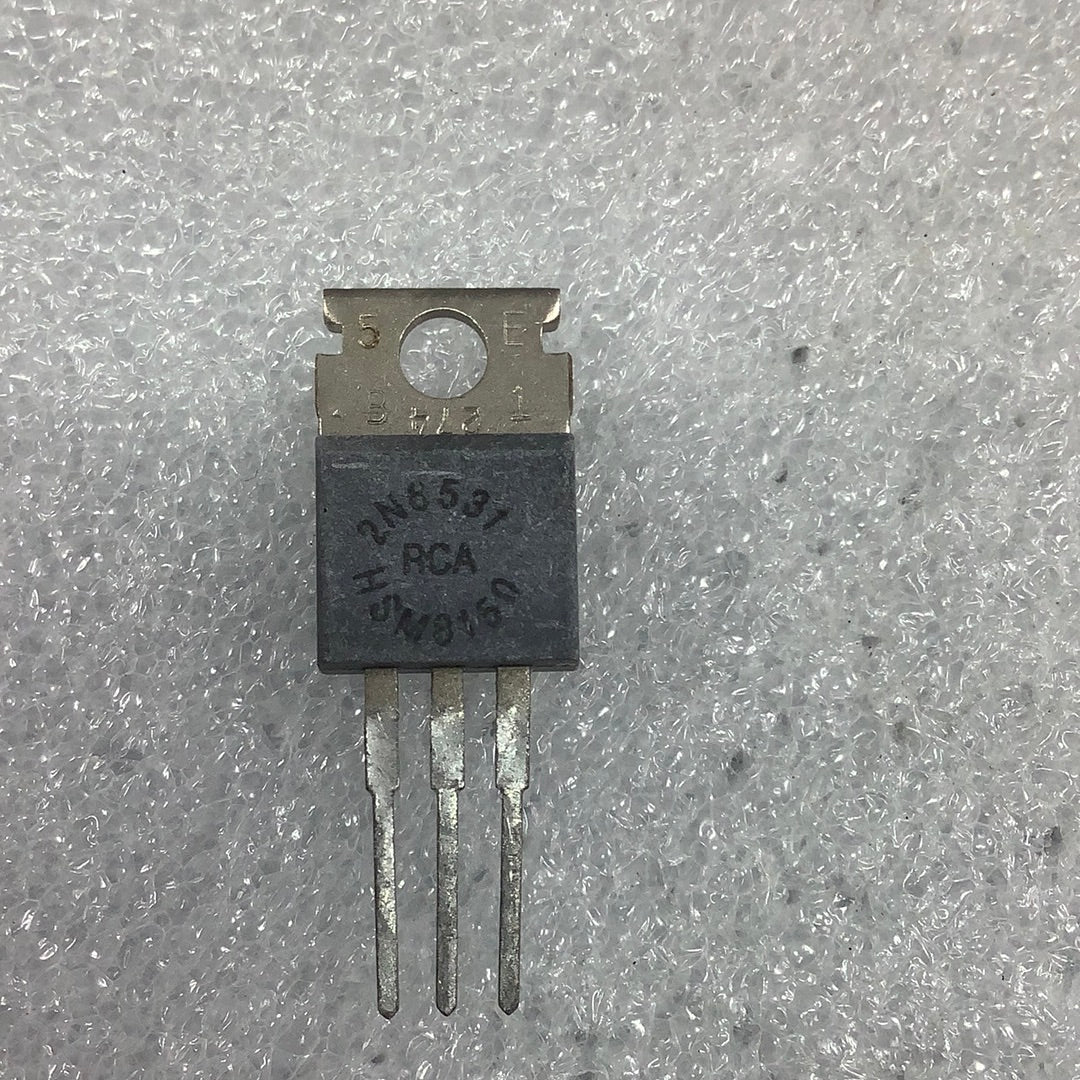 2N6531 - Silicon NPN Transistor - MFG. RCA