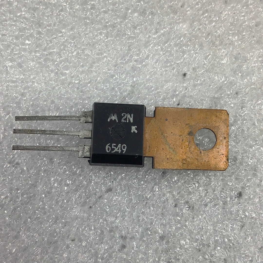 2N6549 - Silicon NPN Transistor - MFG. MOTOROLA