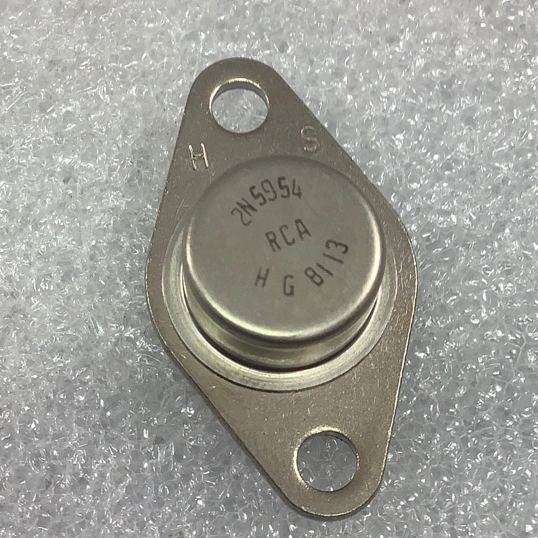 2N5954 - Silicon PNP Transistor -MFG. RCA