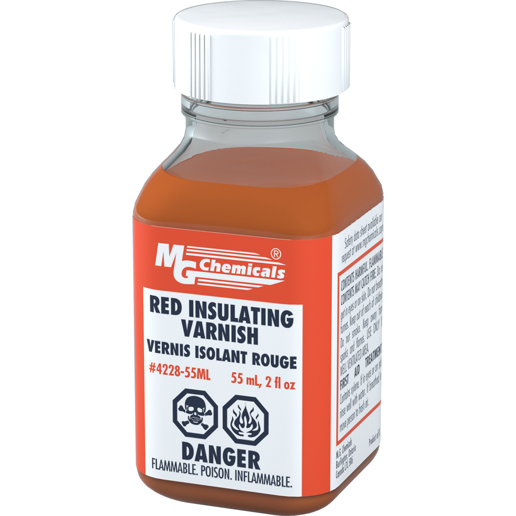 Red Insulating Varnish - 4228-55ML
