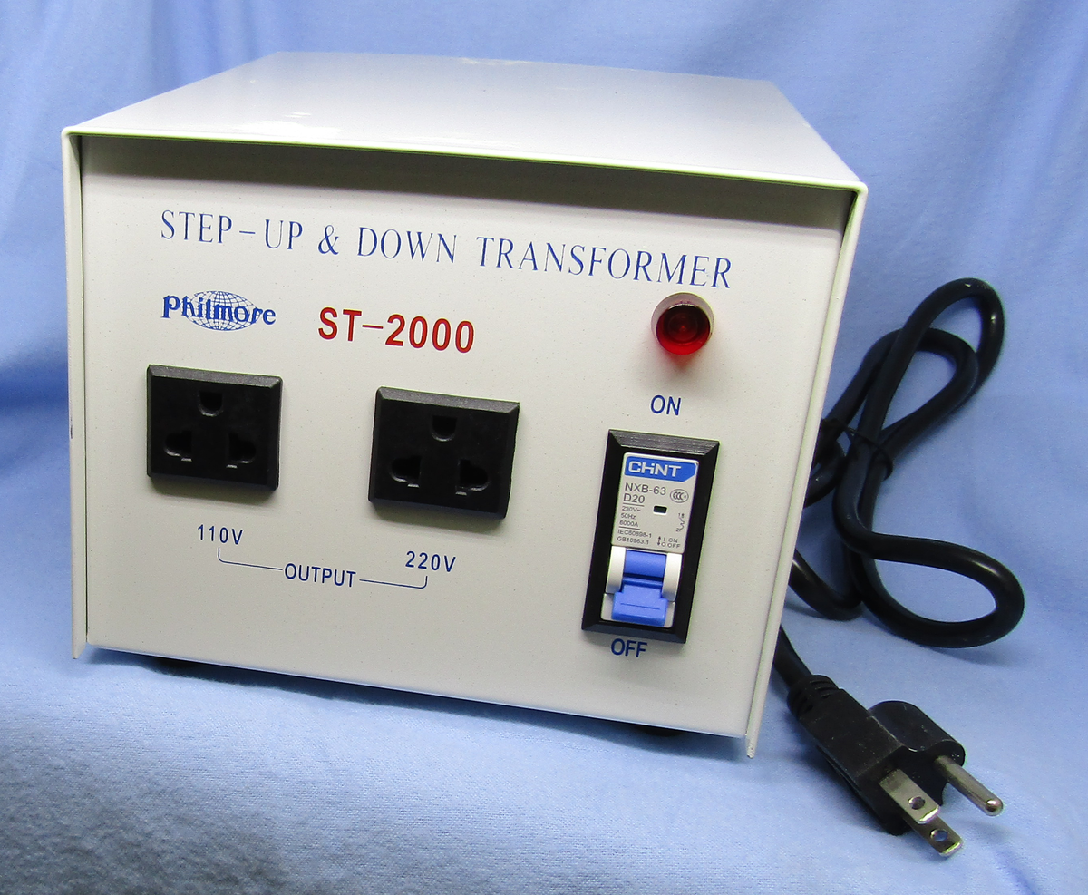 Step Up/Step Down Transformer, 2000 Watts-ST2000