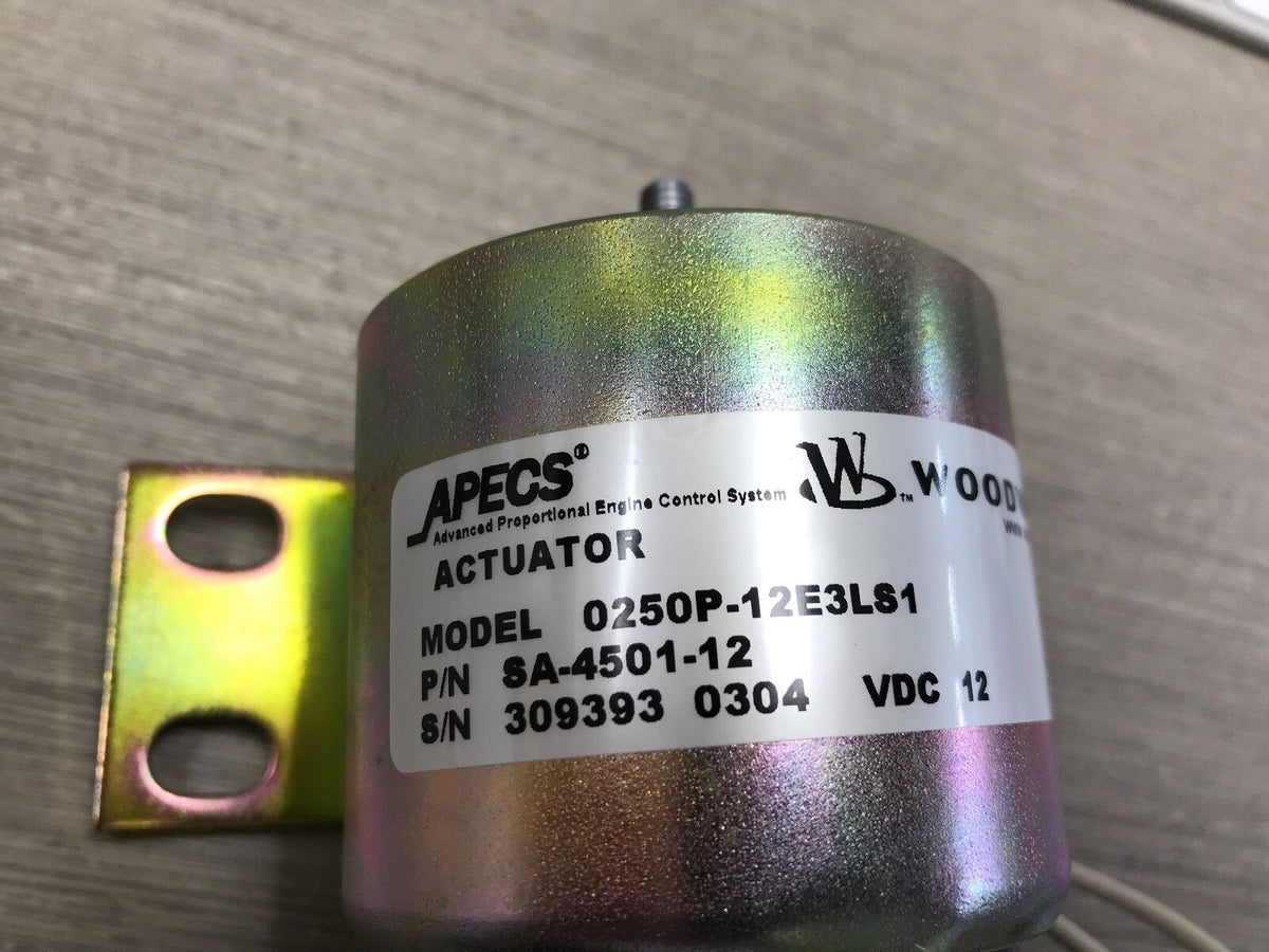 ACTUATOR, 12VDC, PUSH TYPE MODEL 0250P-12E3LS1 P/N SA-4501-12